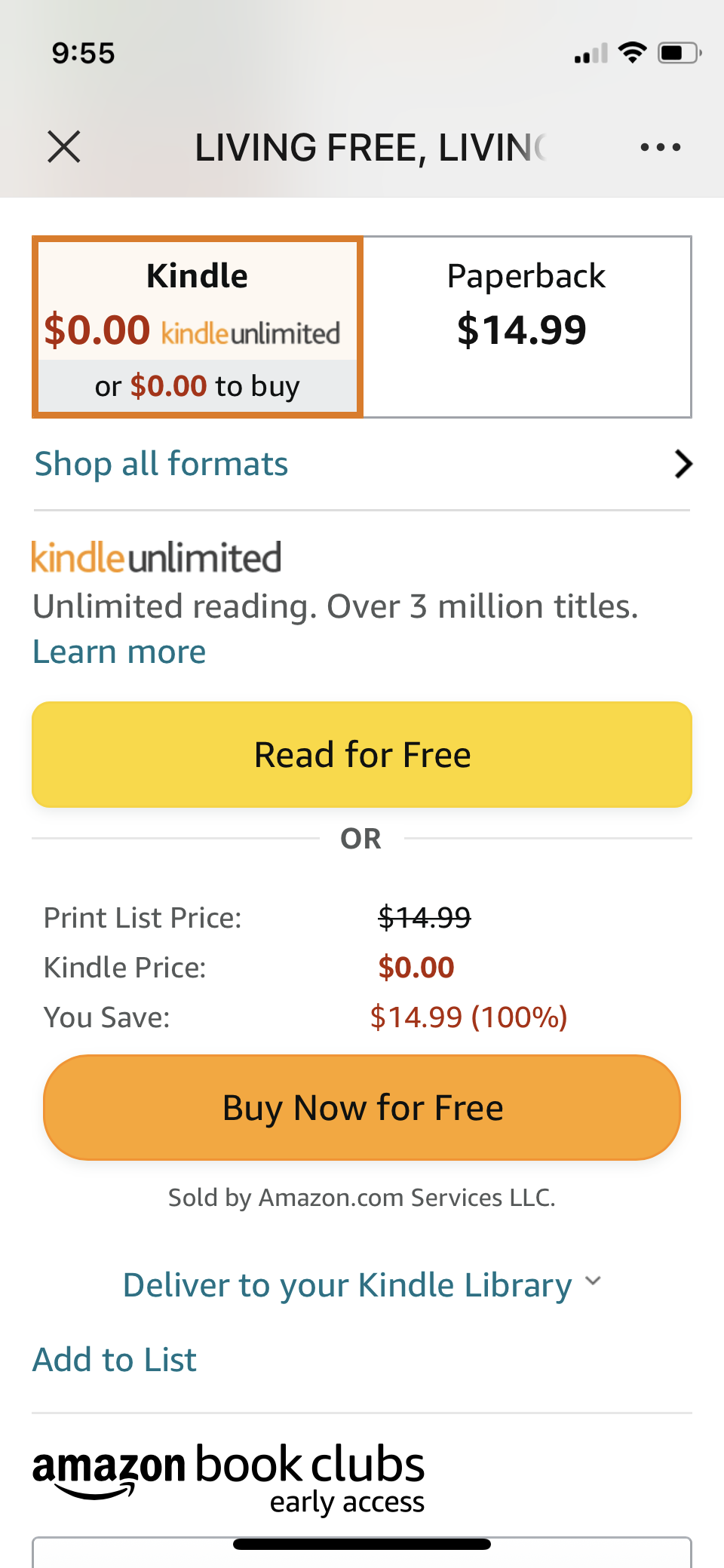 Irresistible eBook Offer: LIVING FREE, LIVING WELL Downloadable for ...